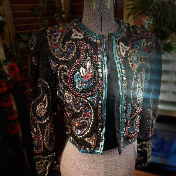 Jackets & Coats | Vintage Show Jacket Jeanette For St Martin Sport ...